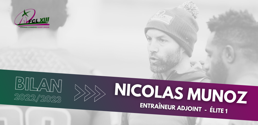 Bilan de fin de saison : Nicolas Munoz - FC.LÉZIGNAN XIII | Site Officiel Bilan de fin de saison : Nicolas Munoz - FC.LÉZIGNAN XIII | Site Officiel